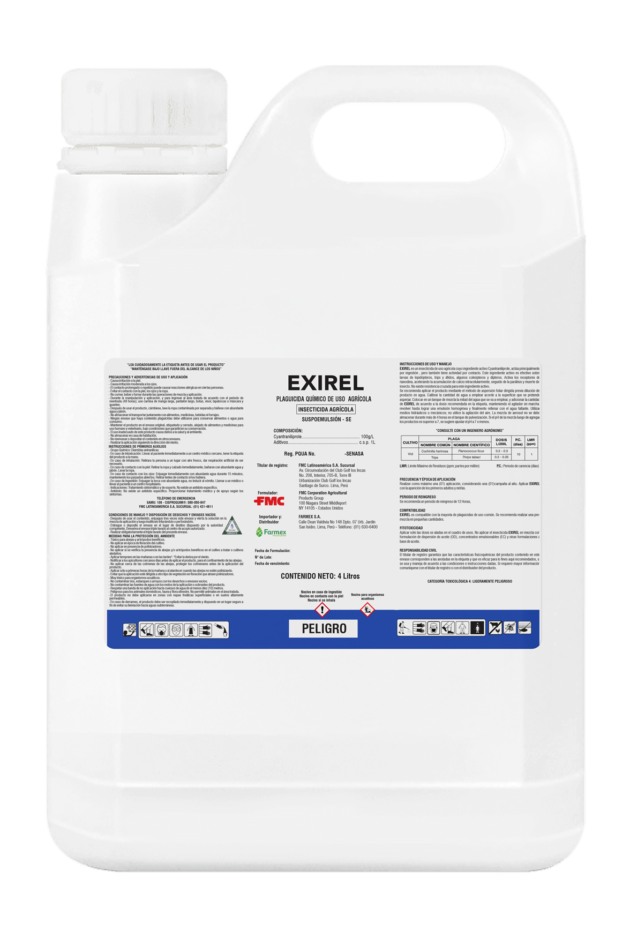 Farmex presenta Exirel, eficaz herramienta para el control de Chanchito ...